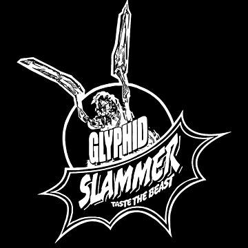 "Deep Rock Galactic - Glyphid Slammer Craft Beer Logo" Sticker for Sale ...