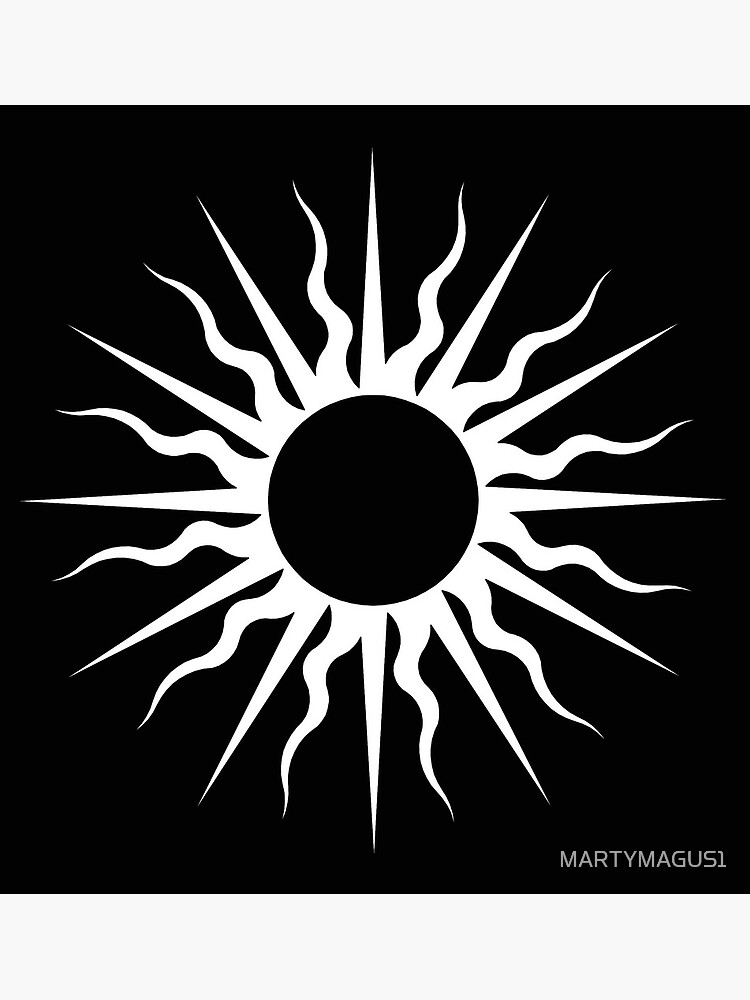 "THE DARK RISING SUN" Art Print by MARTYMAGUS1 | Redbubble