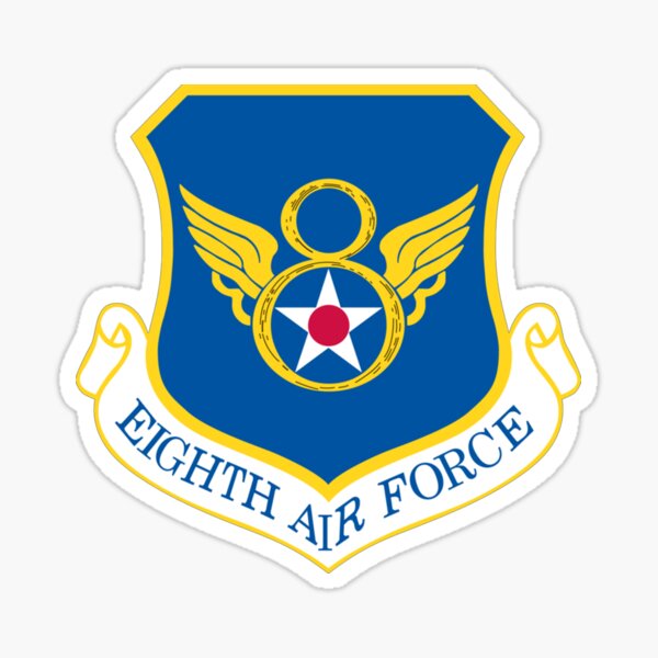 "8th Air Force" Sticker for Sale by TeamBride | Redbubble
