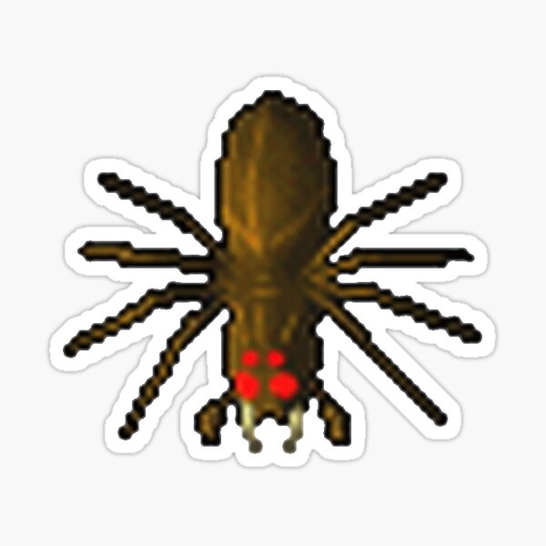 "Tibia Giant Spider" Sticker for Sale by ColdRevans | Redbubble
