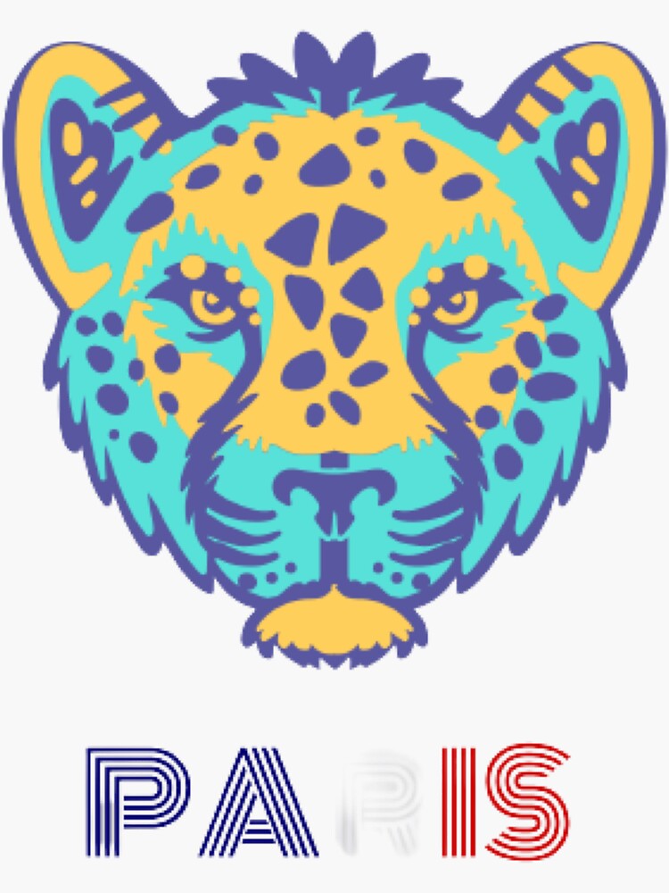 "TIGER Paris " Sticker for Sale by Samad98 | Redbubble