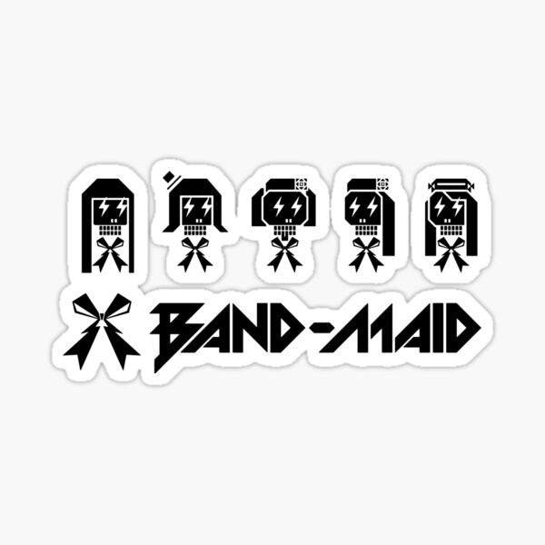 "tape band girls" Sticker for Sale by VitaHamill | Redbubble