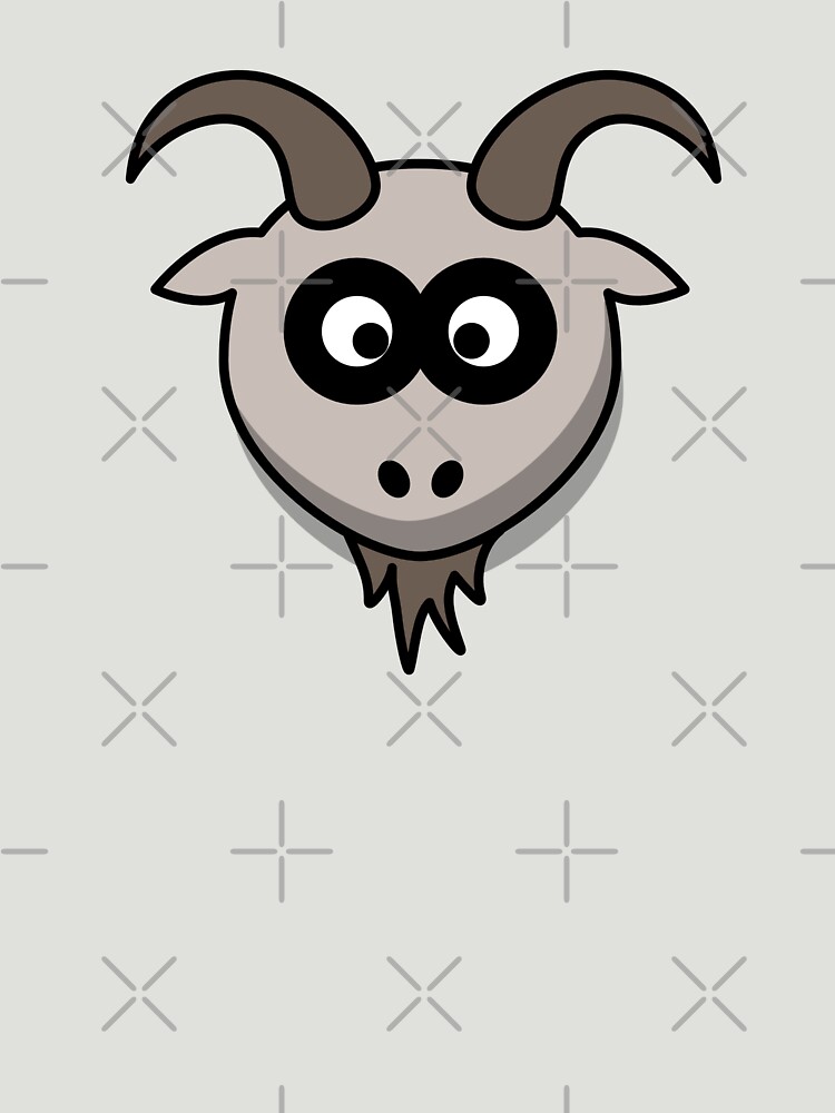 "Surprised Goat Emoji" T-shirt for Sale by PrintPress | Redbubble ...
