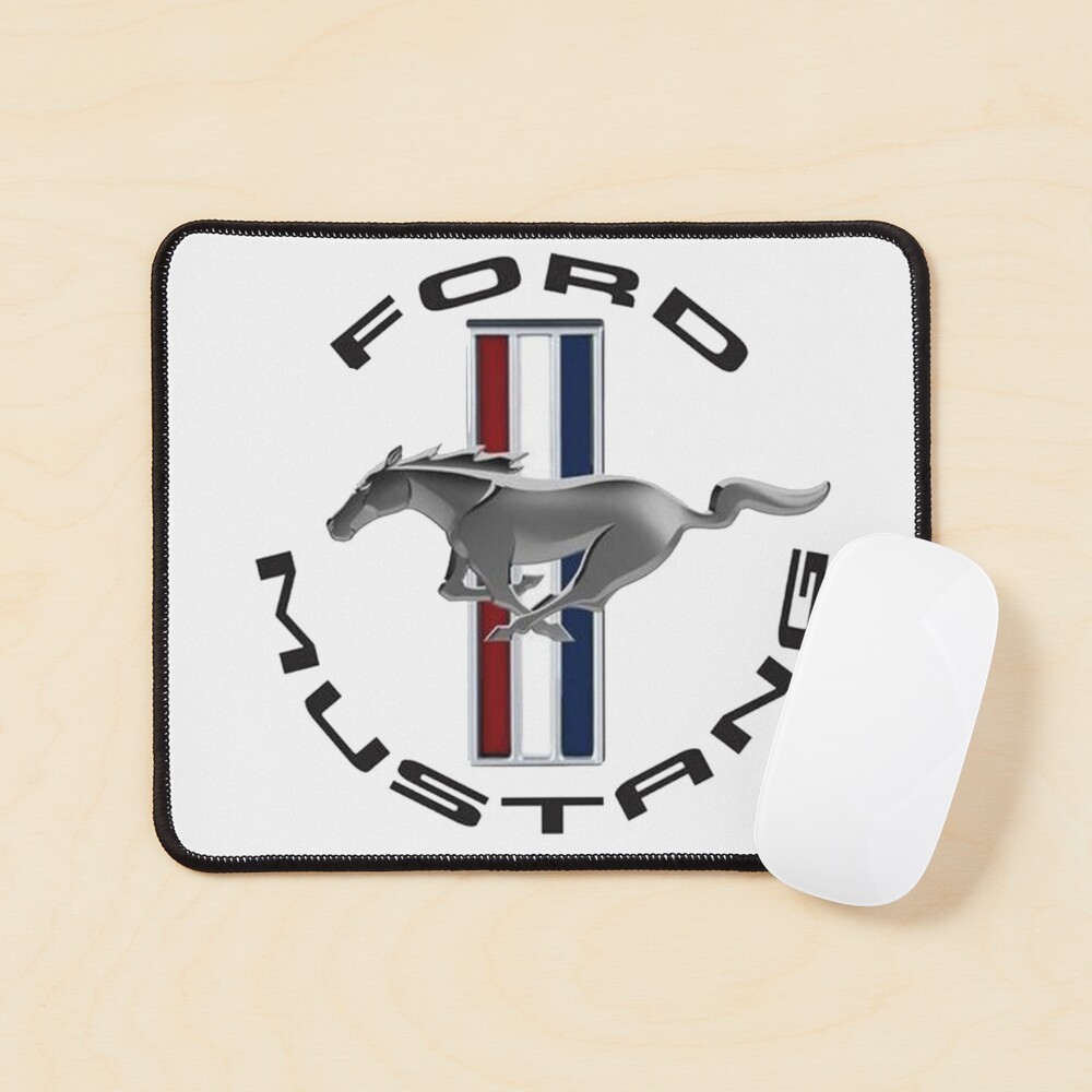 "ford mustang classic logo" Sticker for Sale by AnnabelMurray | Redbubble