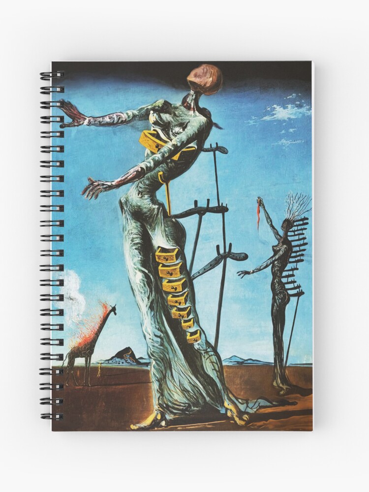 Salvador Dali Burning Giraffe
