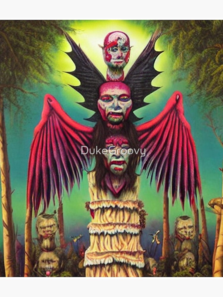 Vampire Totem Pole Backpack