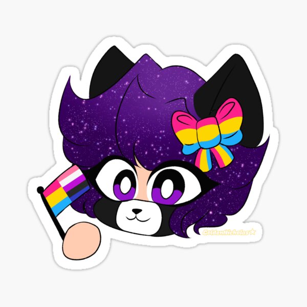 "Kitty's Pride Flag" Sticker for Sale by Kittychu312 | Redbubble