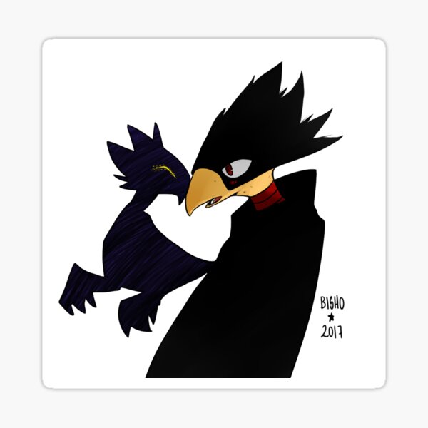 "BNHA - Tokoyami" Sticker for Sale by Bisho-s | Redbubble