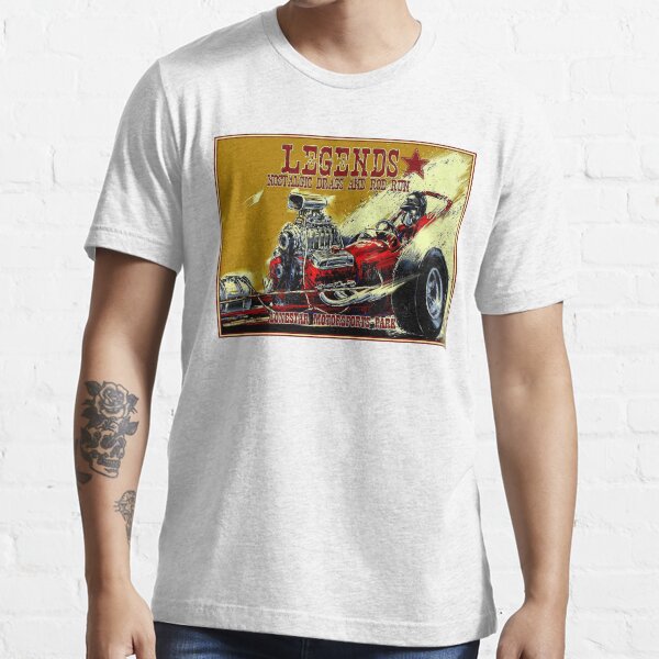 "DRAG RACING : Blown Engine Auto Racing Print" T-shirt for Sale by ...