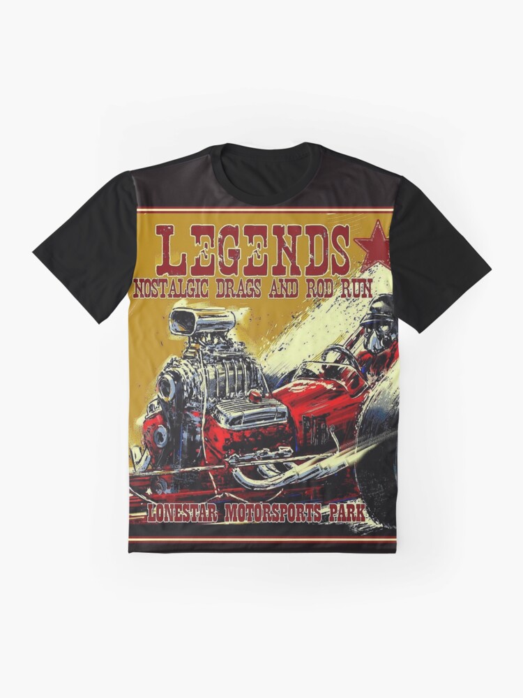 "DRAG RACING : Blown Engine Auto Racing Print" T-shirt for Sale by ...