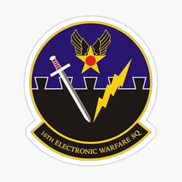 "16th Electronic Warfare Squadron" Sticker for Sale by TeamBride ...