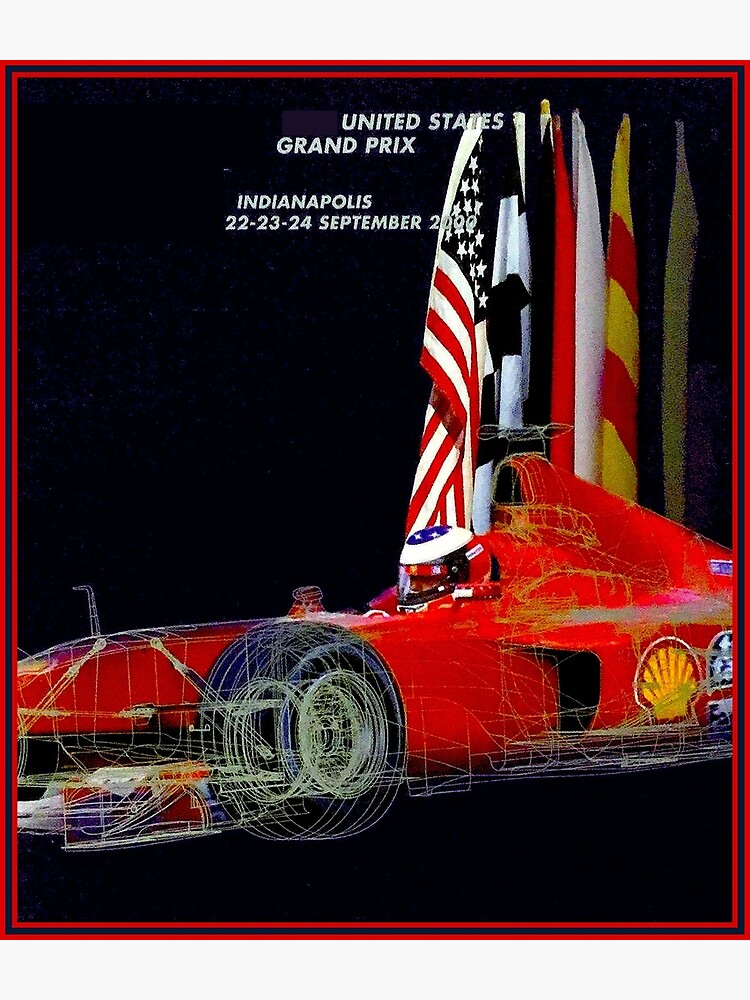 "UNITED STATES : Grand Prix Auto Racing Advertising Print" Poster for ...
