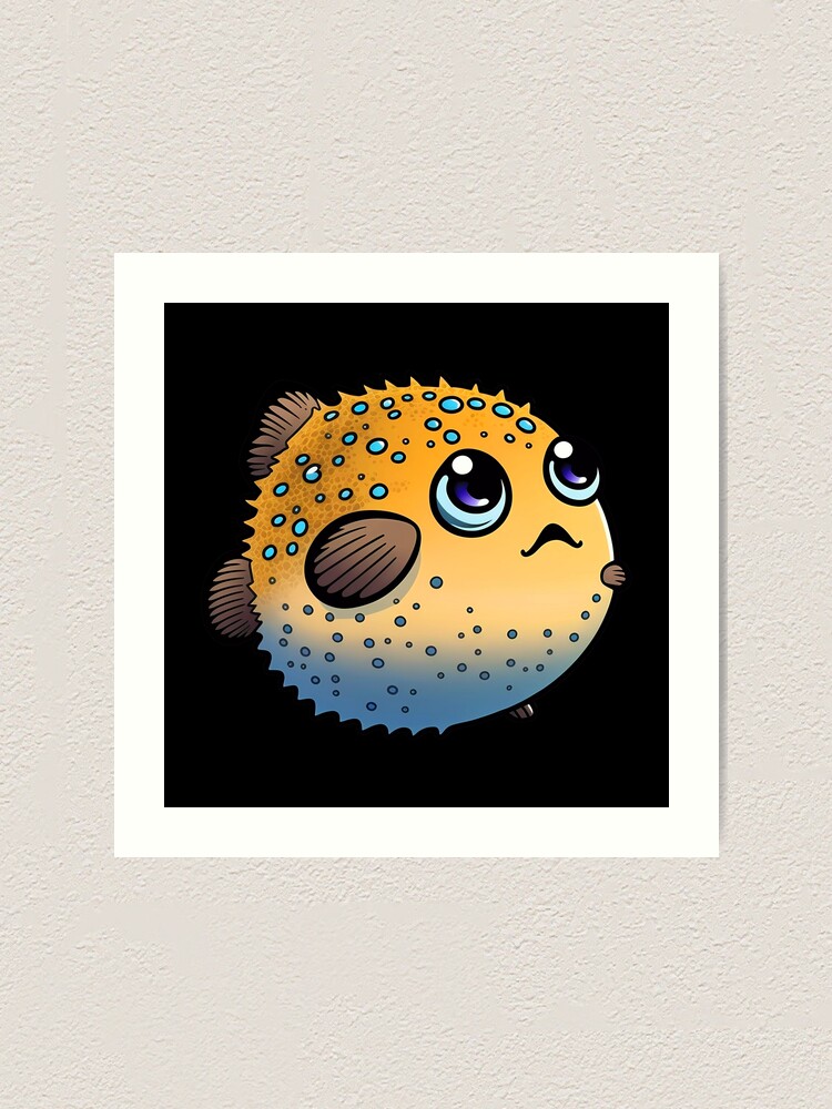 Fugu Fish Drawing