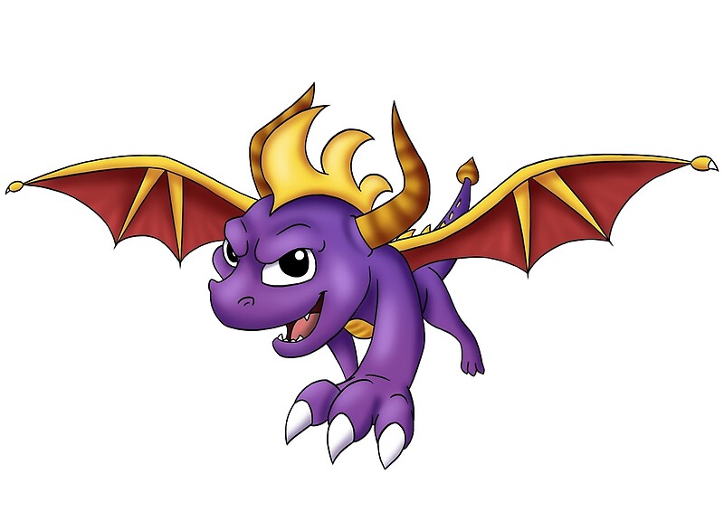 "Spyro the Dragon" by rose-demon | Redbubble