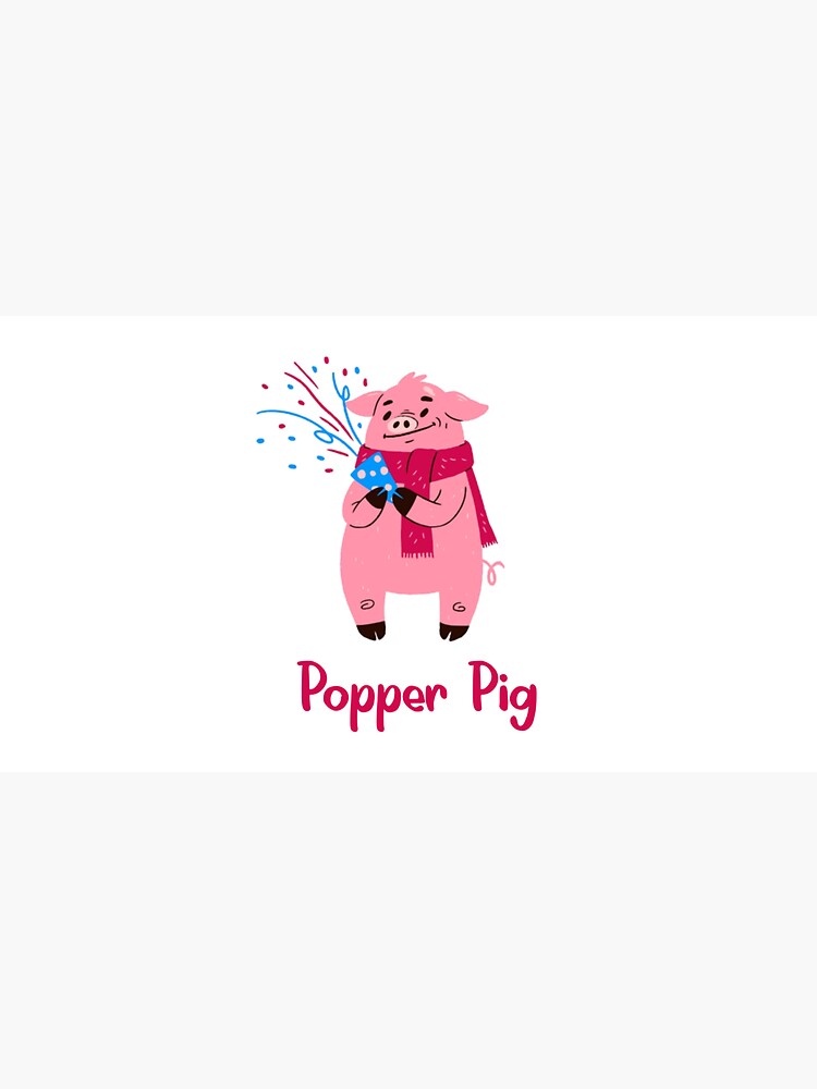 "Popper Pig" Cap for Sale by Lydly | Redbubble