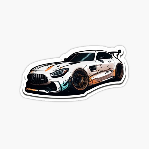 Amg sticker for car store