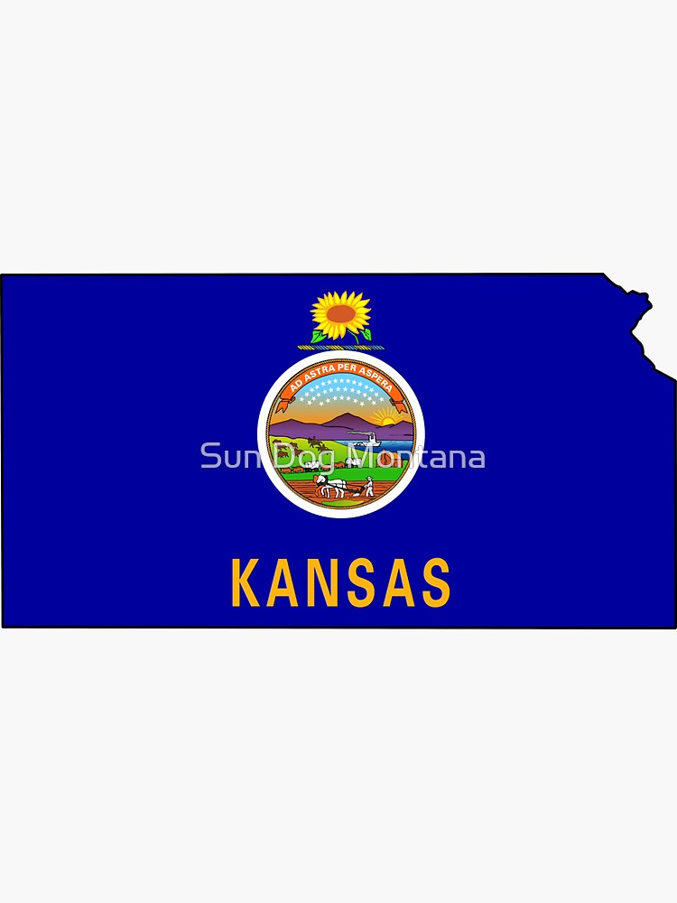 "Kansas" Sticker for Sale by somekindofguru | Redbubble