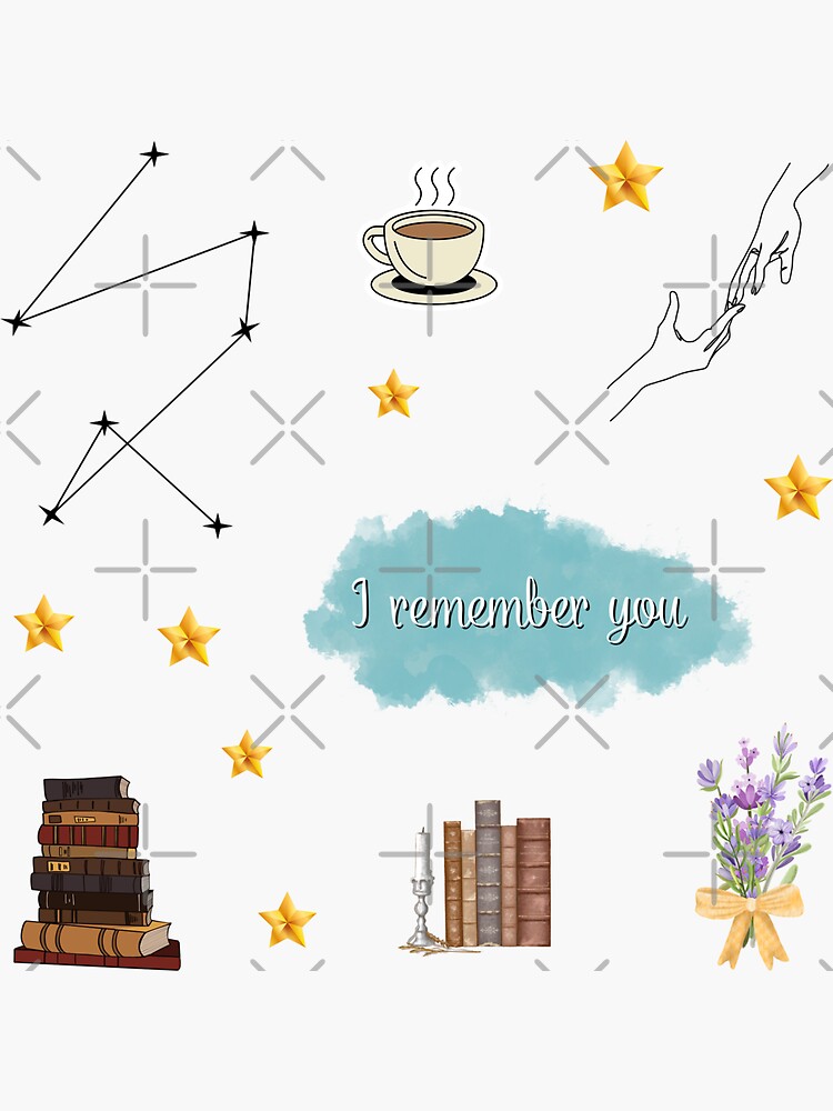 "Sticker Pack inspired by the invisible life of addie larue" Sticker ...