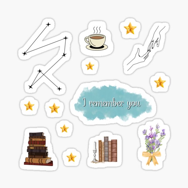 "Sticker Pack inspired by the invisible life of addie larue" Sticker ...