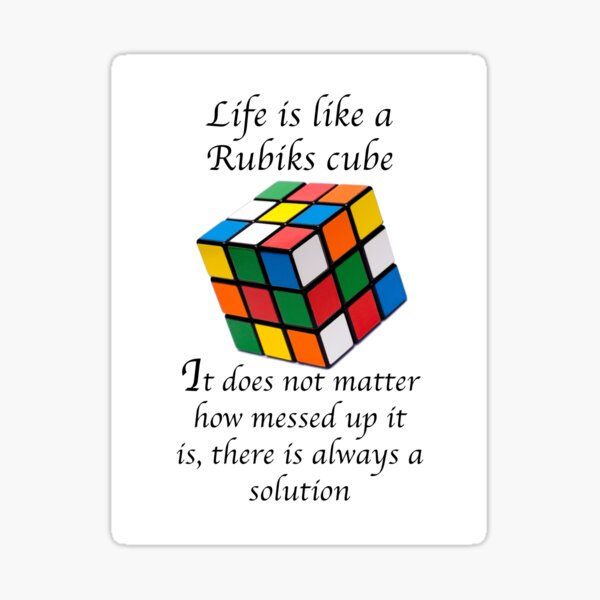 Rubiks Cube Stickers | Redbubble