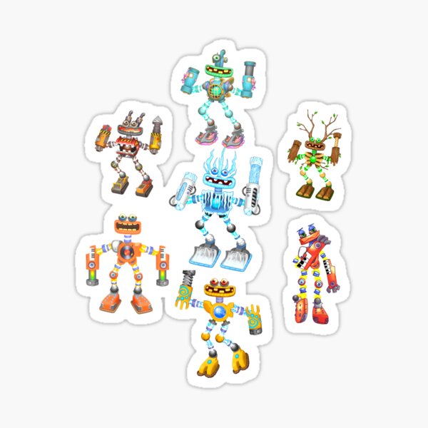"My Singing Monsters Wubbox " Sticker for Sale by LocaM2 | Redbubble