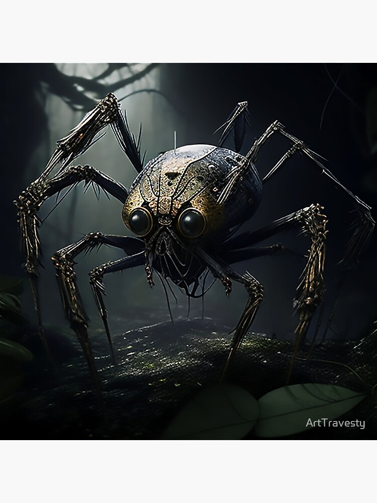 "Steampunk Spider" Sticker for Sale by ArtTravesty | Redbubble