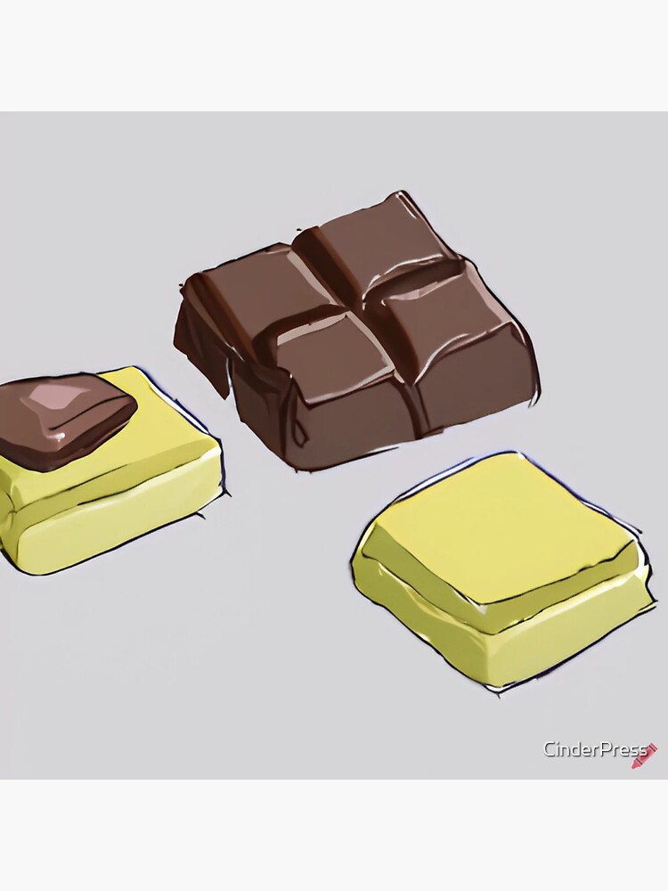 "Dark Chocolates art pack " Sticker for Sale by CinderPress | Redbubble