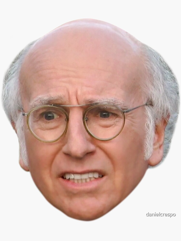 "Larry David - 6" Sticker for Sale by danielcrespo | Redbubble