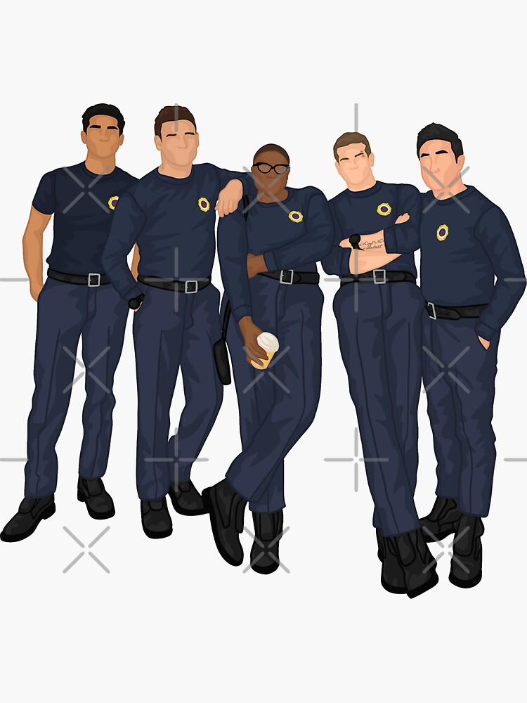 "The 118 | 911" Sticker for Sale by icantdrawfaces | Redbubble