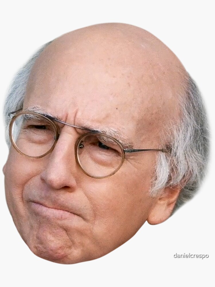 "Larry David - 8a" Sticker for Sale by danielcrespo | Redbubble