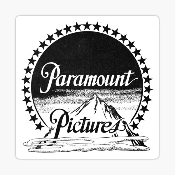 "Vintage Paramount Pictures " Sticker for Sale by SHumBird | Redbubble