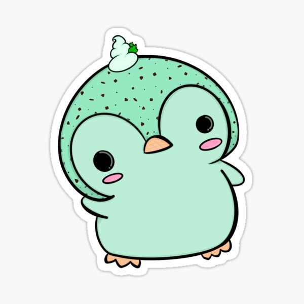 "Marley (Mint Choc Chip)" Sticker for Sale by The Ginger Grove Co ...