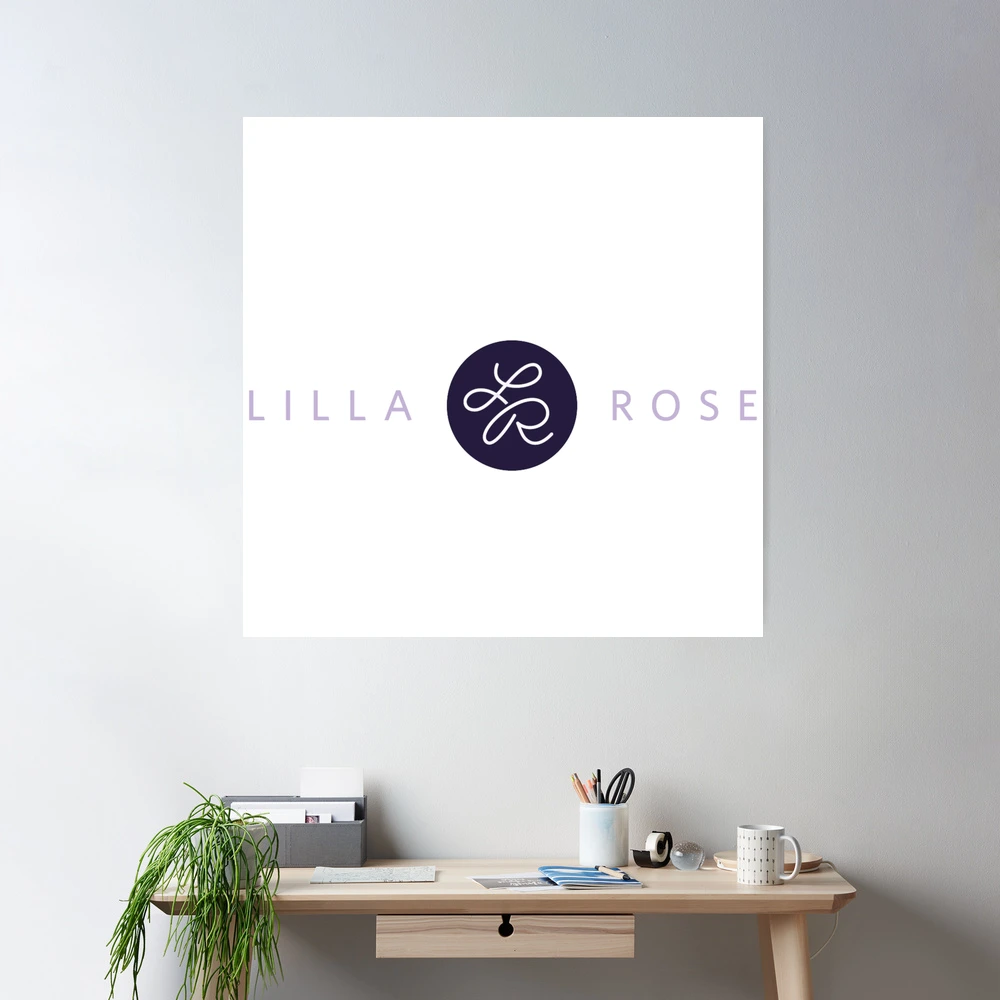 Lilla Rose Hair Clip Logo Poster for Sale by Gummy Bear Gift Shop Redbubble