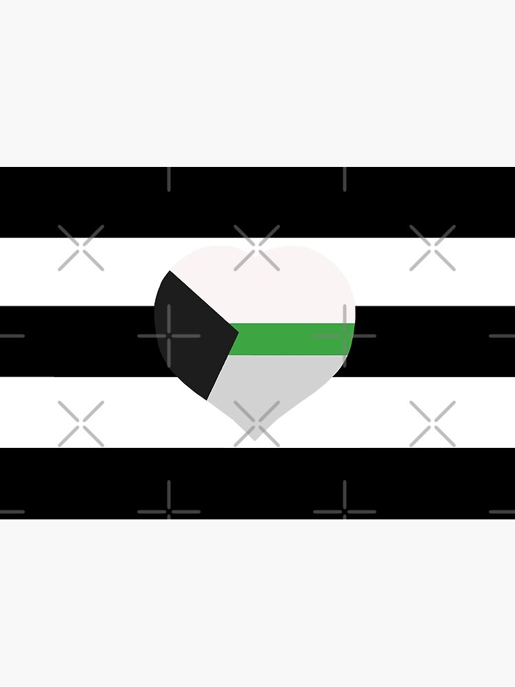 "Demiromantic Heterosexual Flag" Poster for Sale by SanguineDesigns ...