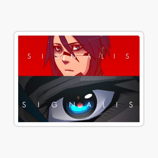 "Signalis game " Sticker for Sale by EASY Aadia | Redbubble