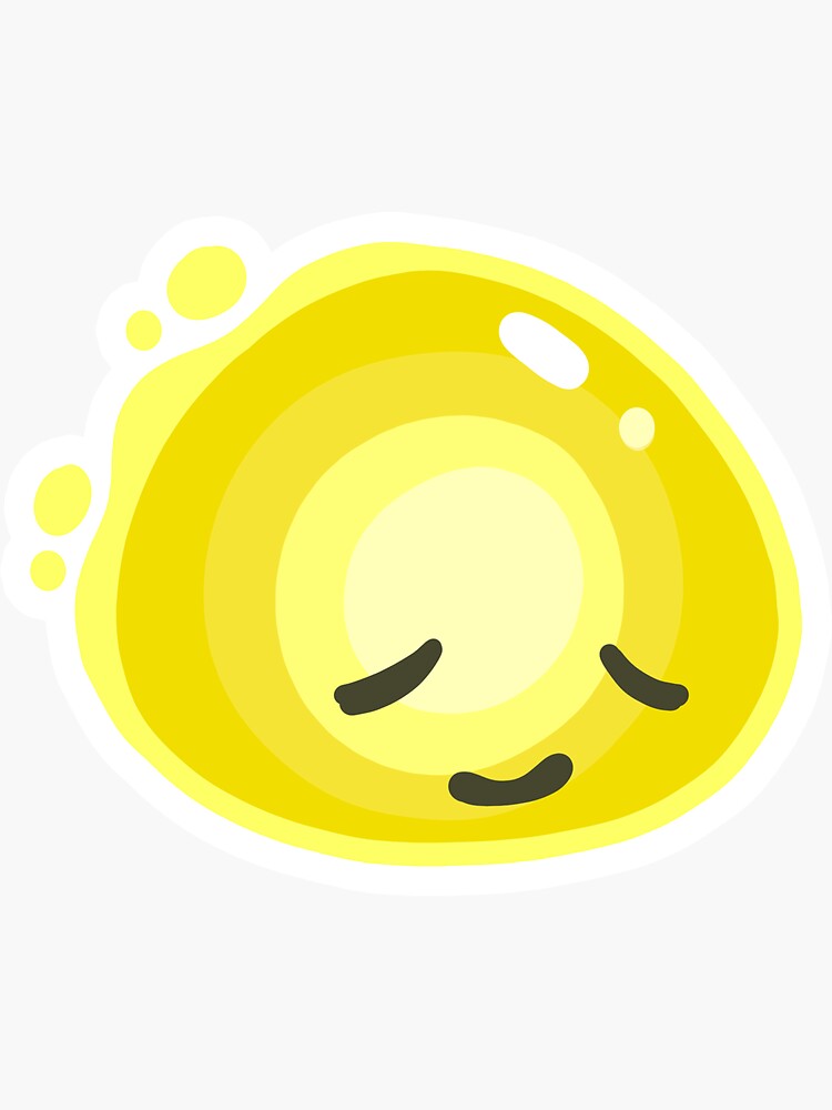 "Slime Rancher - Solar Slime" Sticker for Sale by TheSeagullKing ...