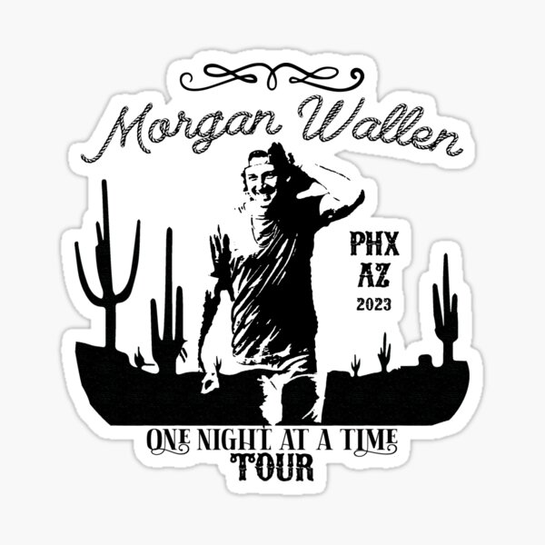 "Morgan Wallen" Sticker for Sale by emmiunicorn | Redbubble