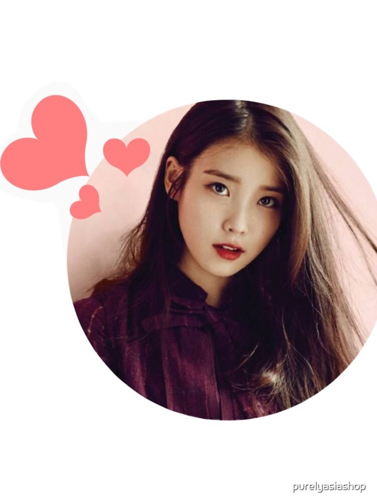 "IU Kpop Sticker" iPhone Case for Sale by purelyasiashop | Redbubble