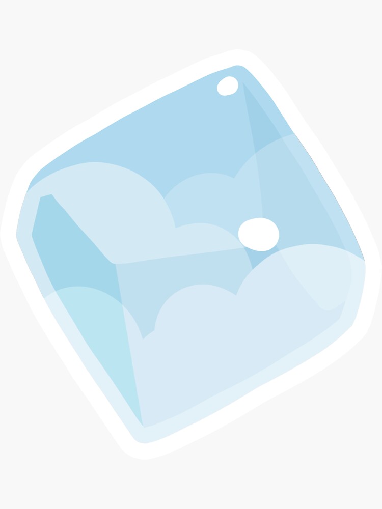 "Slime Rancher - Cloud Plort" Sticker for Sale by TheSeagullKing ...