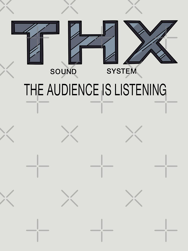 "THX Sound System" Essential T-Shirt for Sale by REALsaintpetty | Redbubble