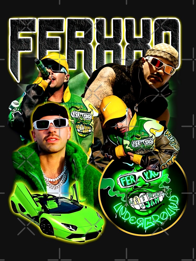 Camiseta «Feid Ferxxo Verde» de DeionGoldner | Redbubble