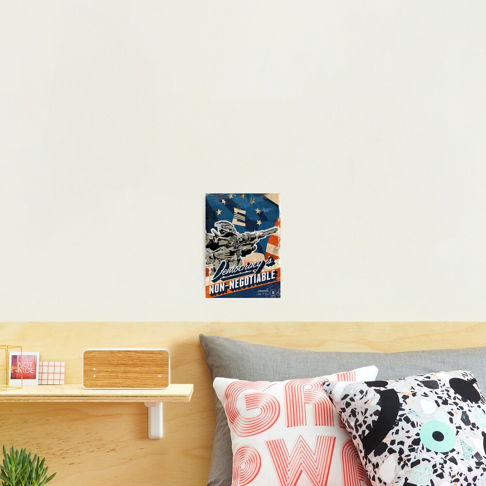 "Fallout - Democracy" Poster for Sale by cadancedes | Redbubble