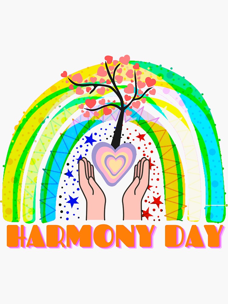 "Harmony Day Australia" Sticker for Sale by ichirochen | Redbubble