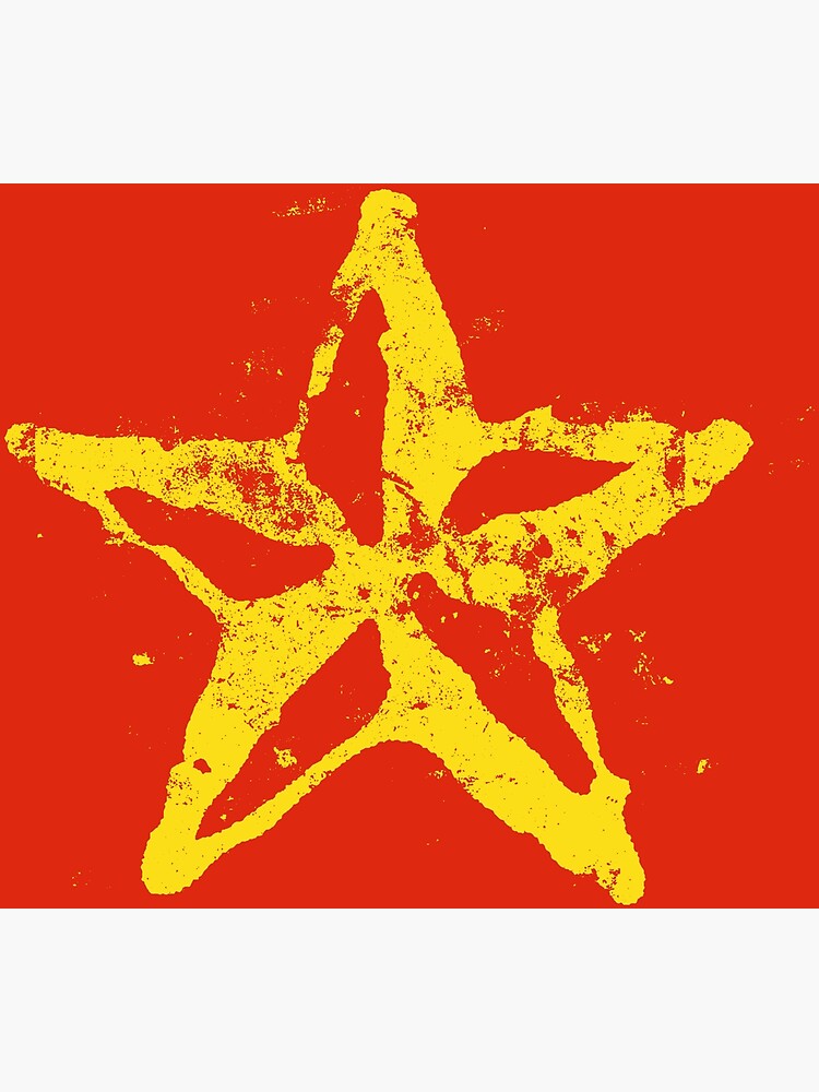 "Vintage Red Star" Poster by Chocodole | Redbubble
