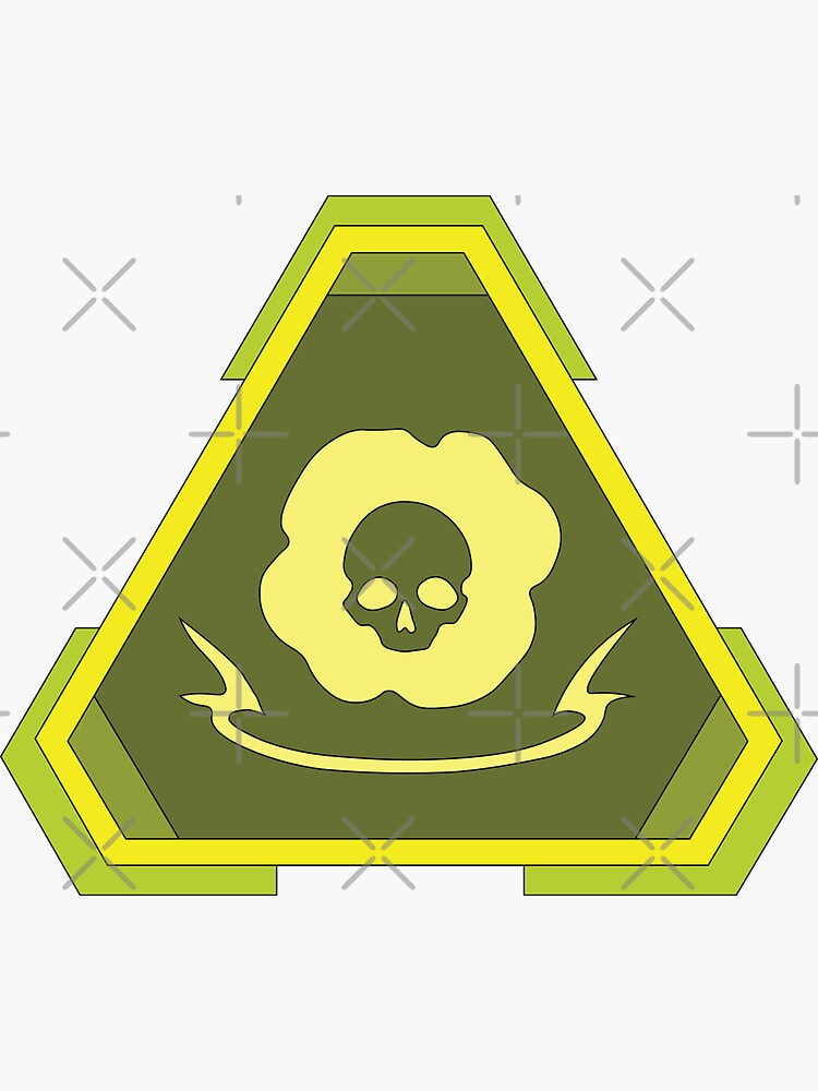 "Apex Legends Caustic Ultimate Logo " Sticker for Sale by Thumama610 ...