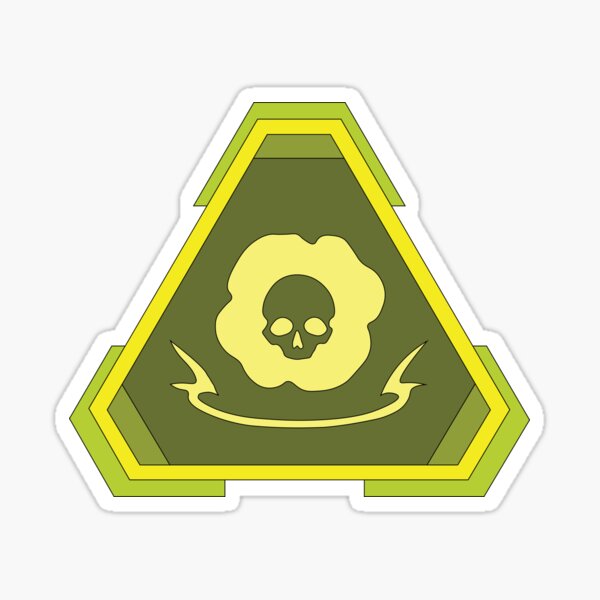 "Apex Legends Caustic Ultimate Logo " Sticker for Sale by Thumama610 ...