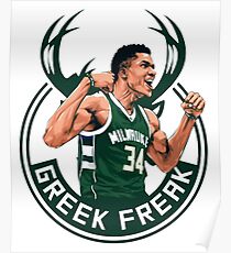 Giannis Antetokounmpo Posters | Redbubble