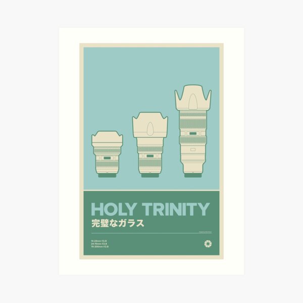 "Holy Trinity - Nikon Zoom Lenses" Art Print by bpotstra | Redbubble