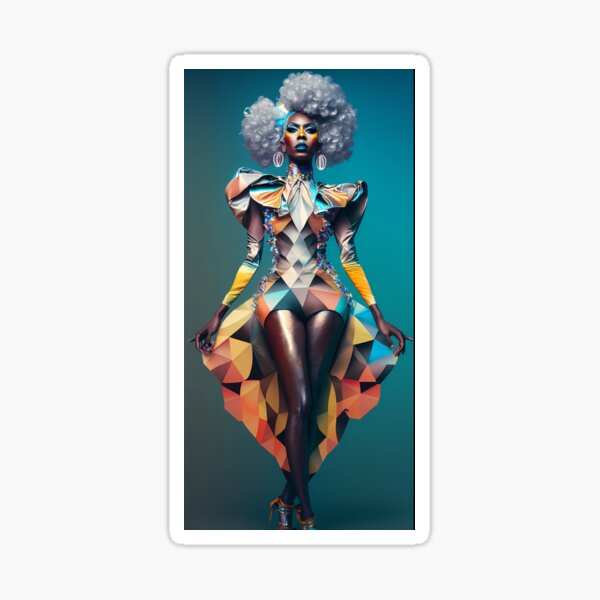"Drag Queen" Sticker for Sale by Cama-Mu | Redbubble