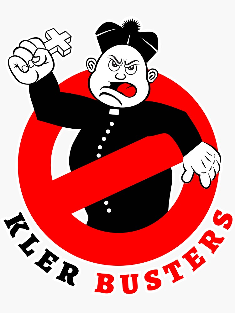 "Kler Busters" Sticker for Sale by AG Draws | Redbubble